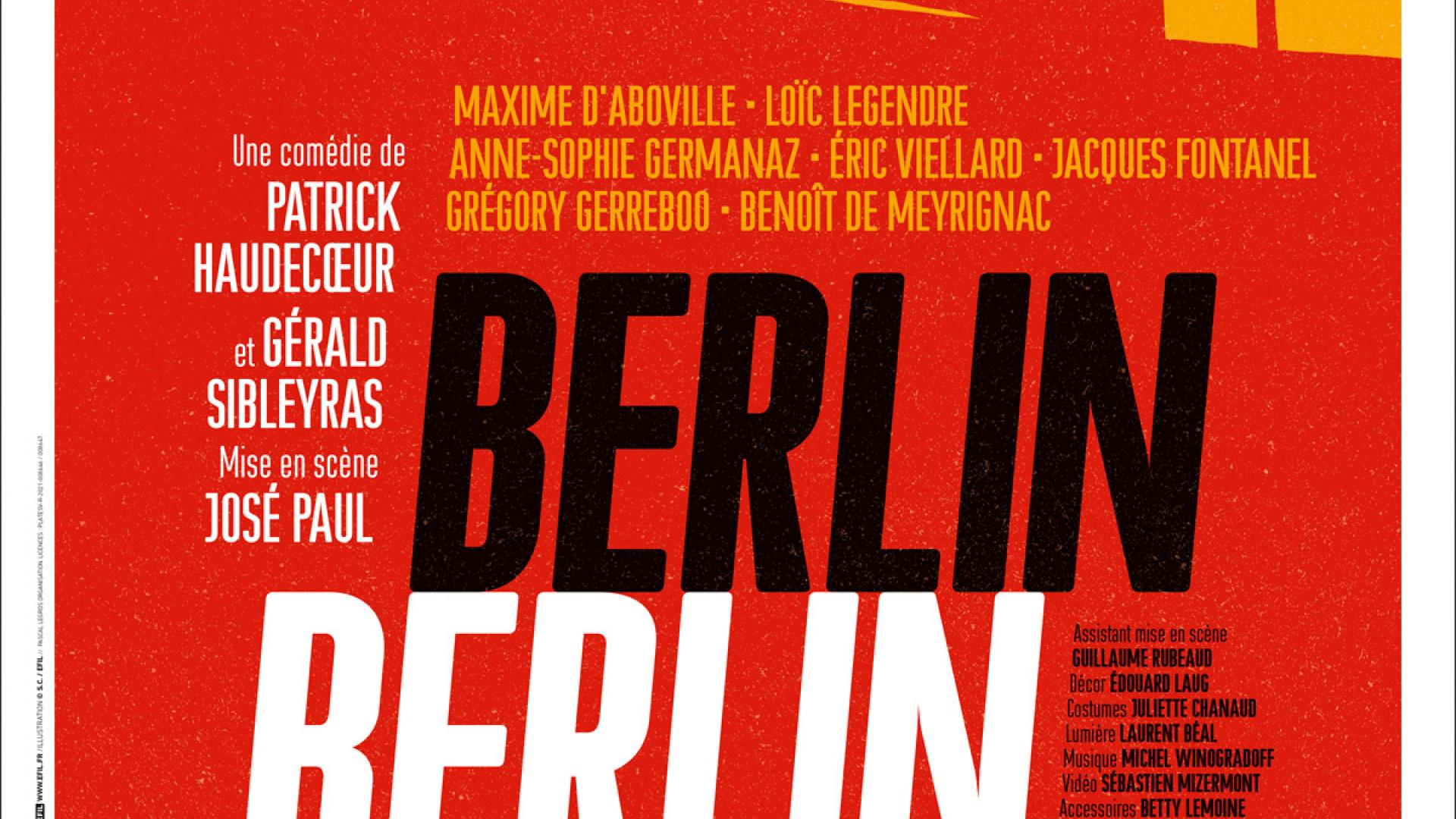 BERLIN BERLIN | Espace Malraux - Joué-lès-Tours