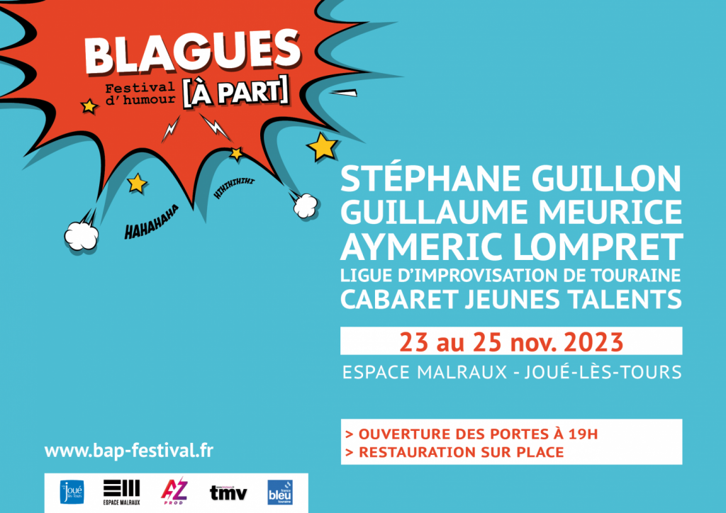 FESTIVAL BLAGUES [À PART] | Espace Malraux - Joué-lès-Tours